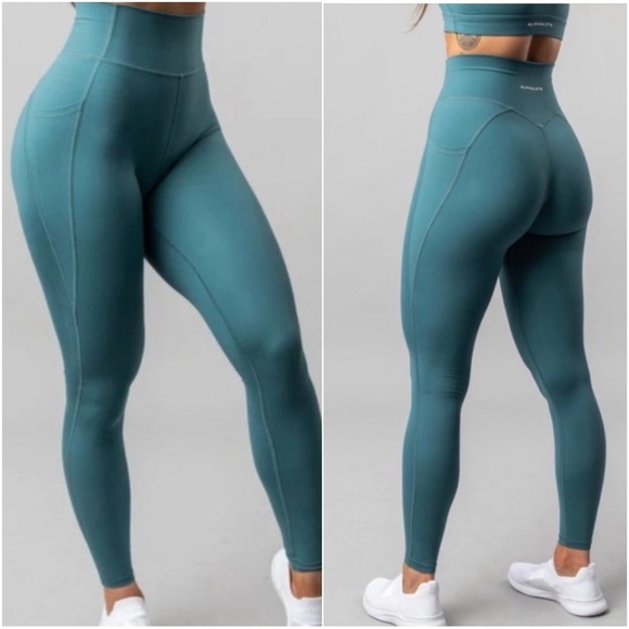 Alphalete | Pants & Jumpsuits | Alphalete Alphalux Pocket Leggings ...